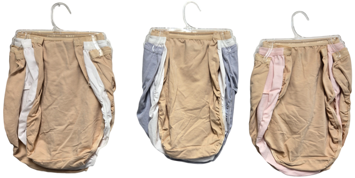 BALI WOMENS FULL CUT FIT HI-CUT PANTIES STYLE DFFF62-3 – Atlantic Wholesale