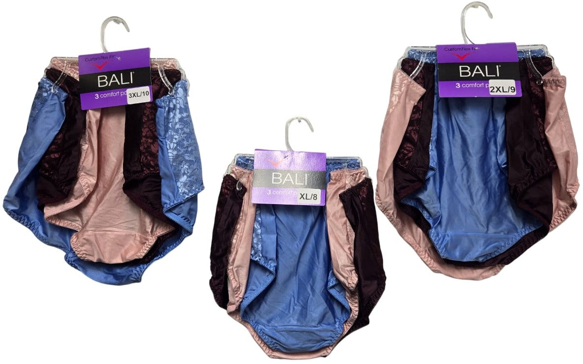 BALI WOMENS DOUBLE SUPPORT BRIEF STYLE DFDBBF-3 – Atlantic Wholesale