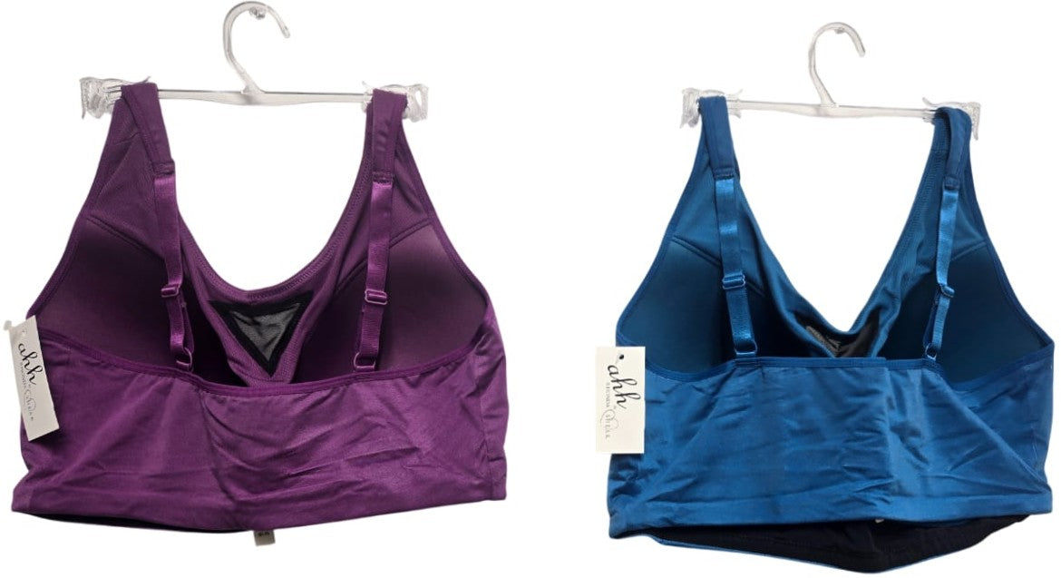 RHONDA SHEAR WOMENS SCULPT ACTIVE BRA WITH MESH INSERT STYLE 9100 ...
